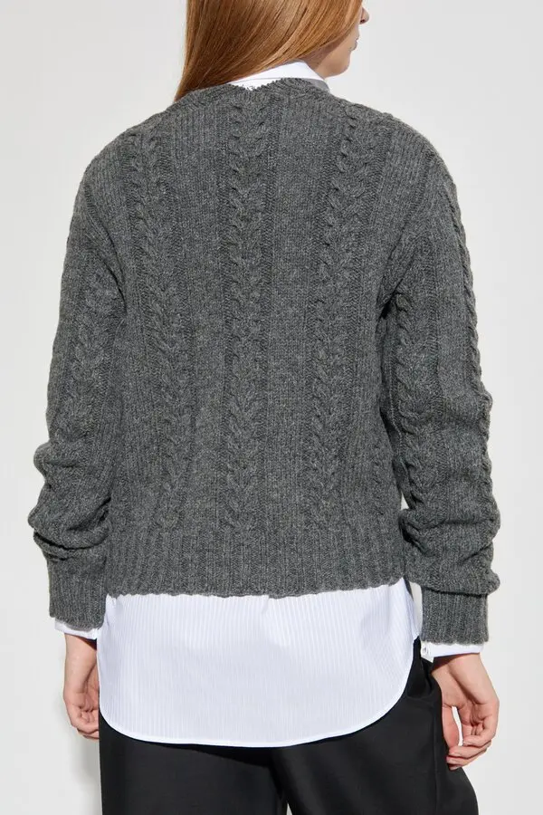 Loewe Wool Cable Stitch Sweater
