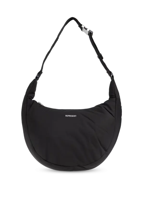 REPRESENT Logo Shoulder Bag - Black