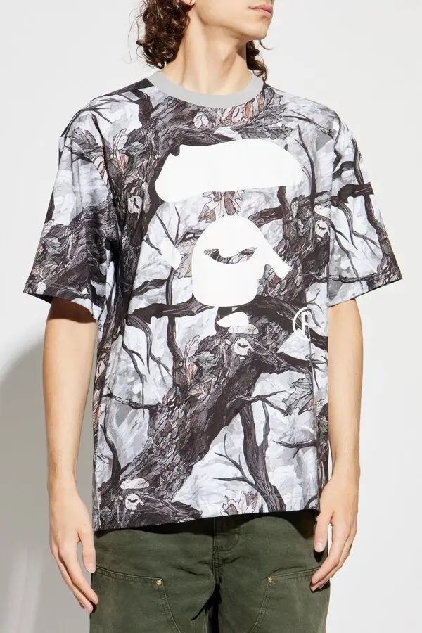 A BATHING APE Patterned T-shirt