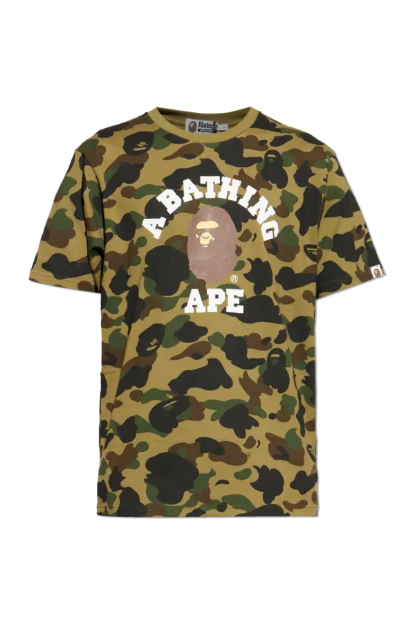 A BATHING APE T-shirt With "moro" Motif