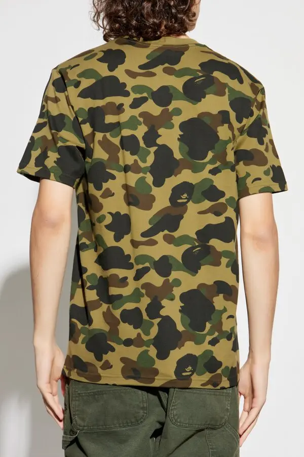 A BATHING APE T-shirt With "moro" Motif
