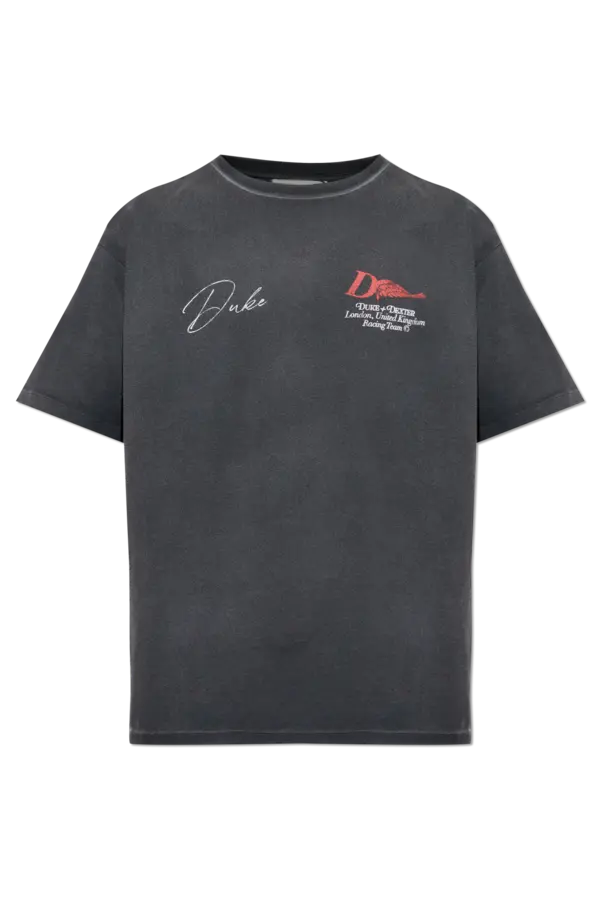 DUKE + DEXTER T-shirt With Logo - Black