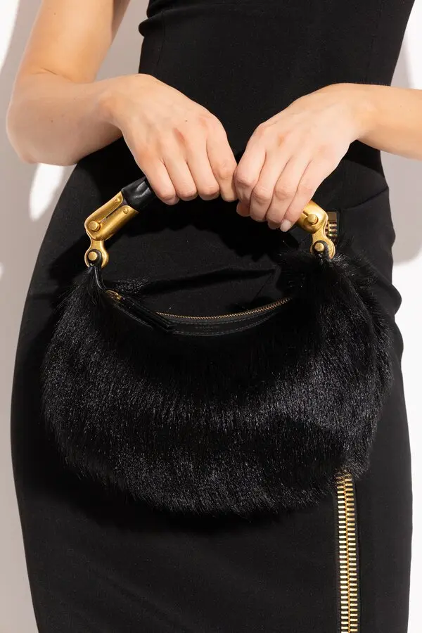 Balmain Faux Fur Handbag