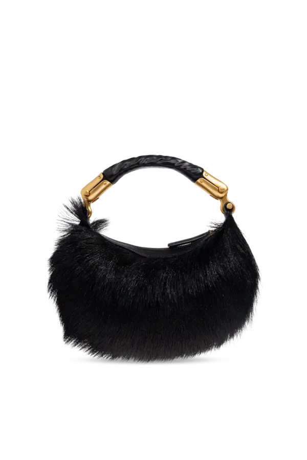 Balmain Faux Fur Handbag