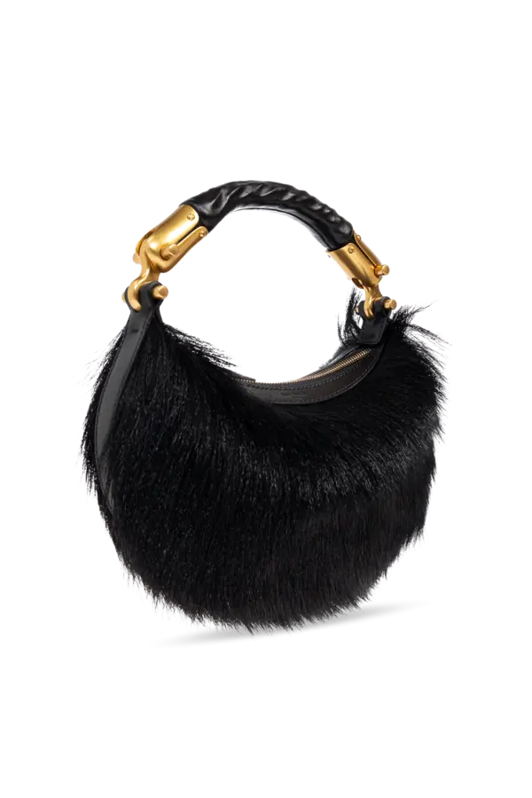 Balmain Faux Fur Handbag