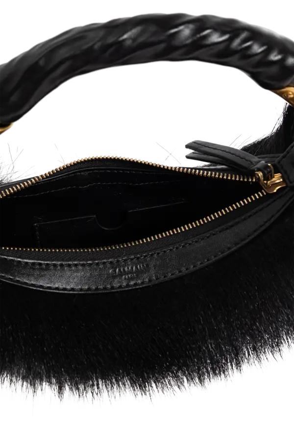 Balmain Faux Fur Handbag