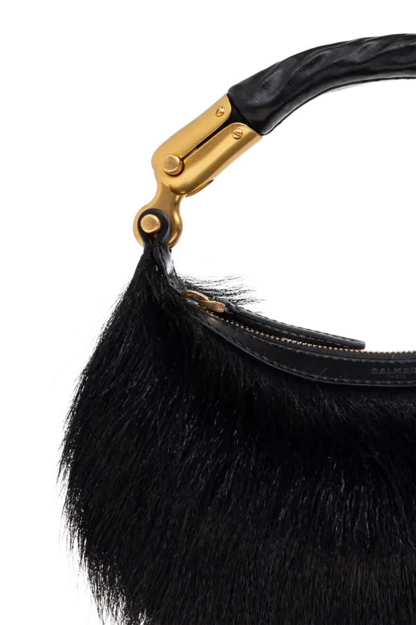 Balmain Faux Fur Handbag
