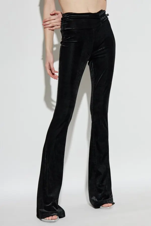 Versace Velvet Flared Trousers
