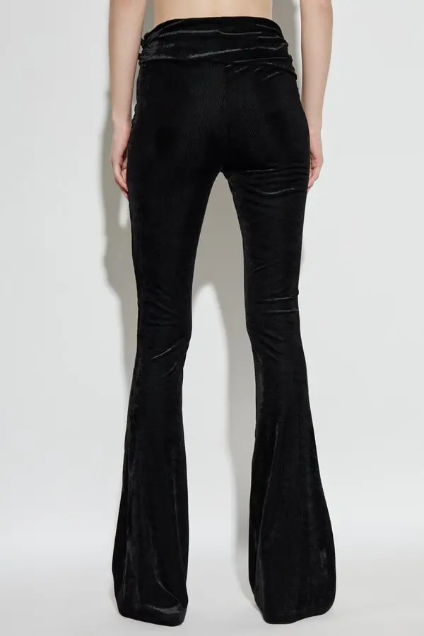 Versace Velvet Flared Trousers