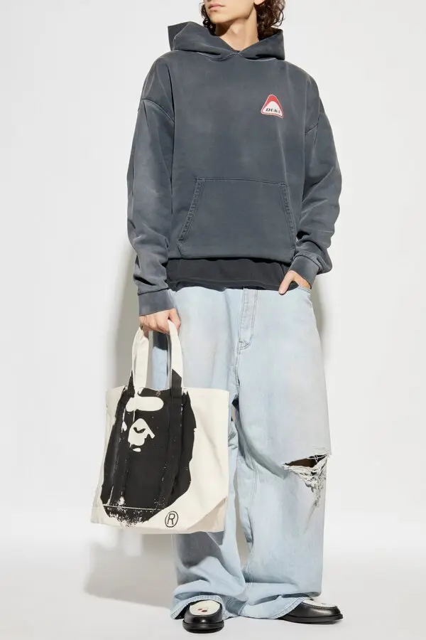 DUKE + DEXTER Sweatshirt With Logo - Grey