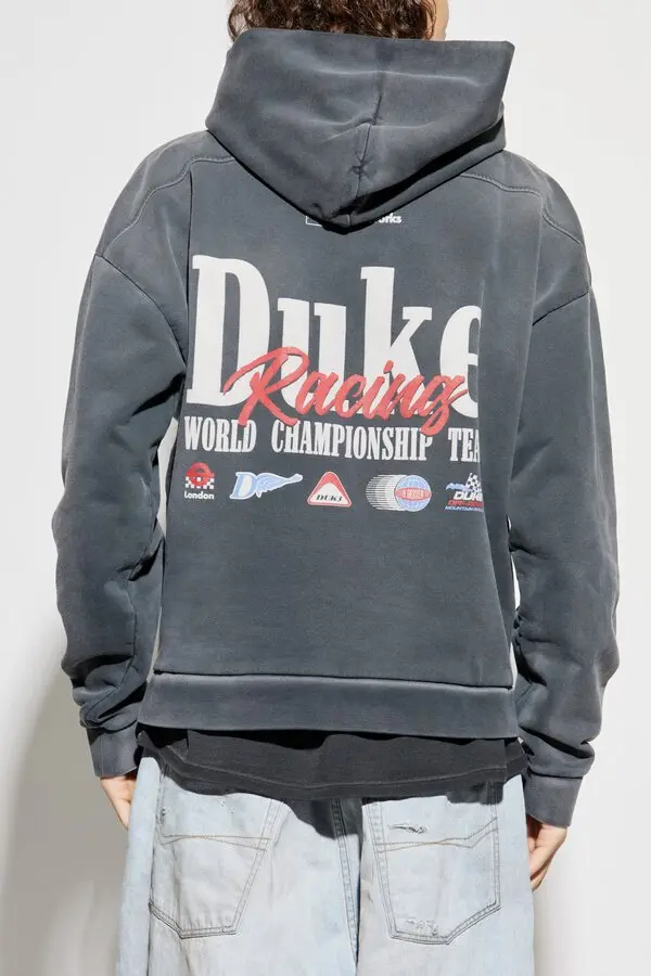 DUKE + DEXTER Sweatshirt With Logo - Grey