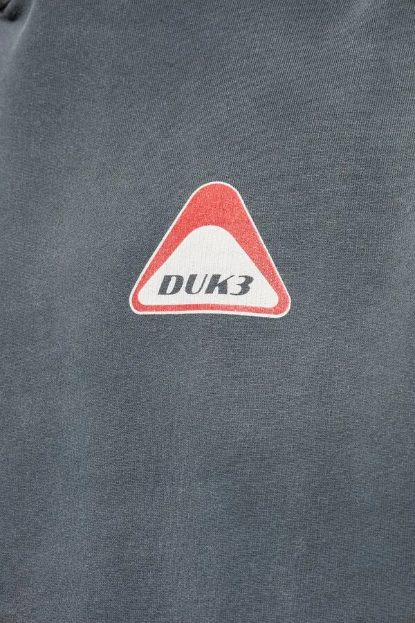 DUKE + DEXTER Sweatshirt With Logo - Grey