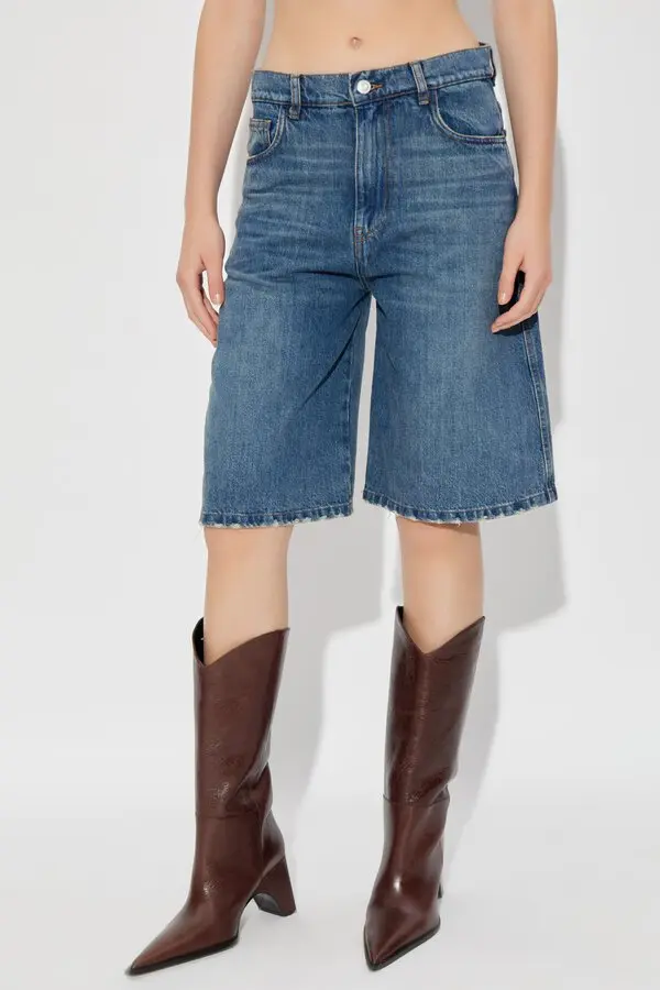 Coperni Denim Bermuda Shorts