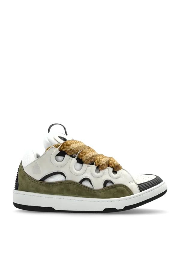 LANVIN Curb Sneakers - Cream