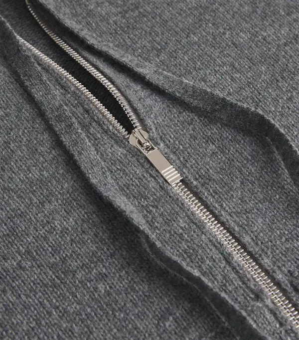 Thom Browne Merino Wool Geese Zip-up Hoodie