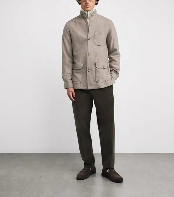 100HANDS Cashmere Overshirt
