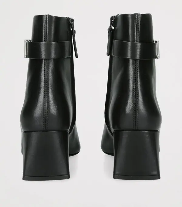 Tory Burch Leather Georgia Ankle Boots