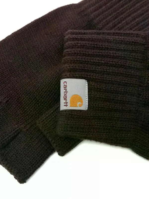 Carhartt Work In Progress Fingerless Ribbed Gloves