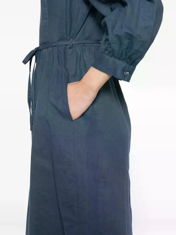 TO B. BY AGNÈS B. V-neck Tie-waist Dress
