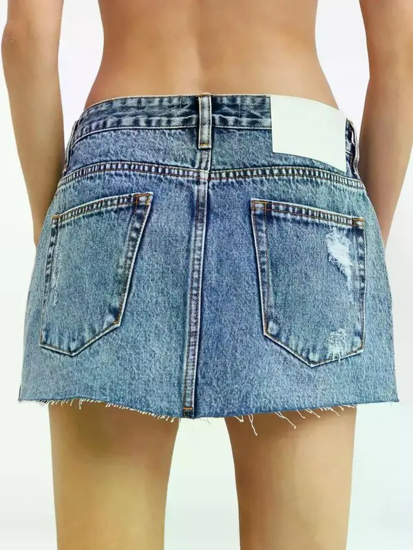 ONETEASPOON Denim Mini Skirt