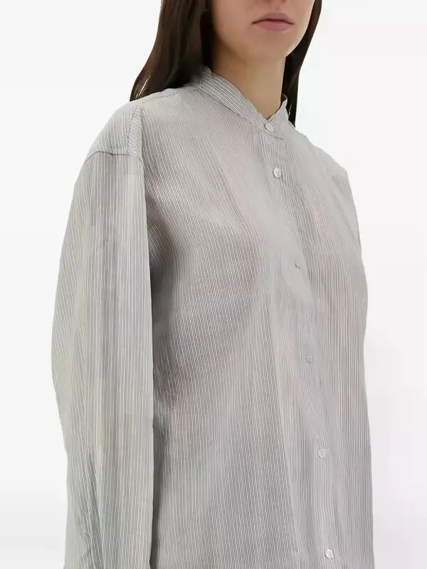 Studio Nicholson Stripe Collarless Top