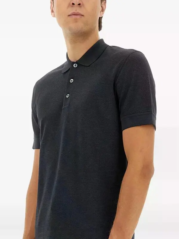 Zegna Buttoned Polo Shirt