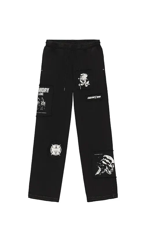 MEMORY LANE Patch Flyer Sweats