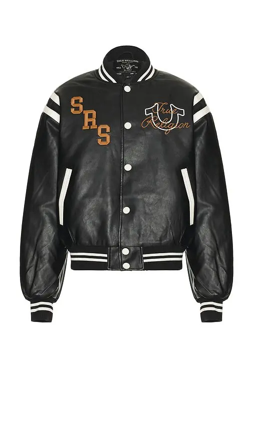 True Religion Retro Varsity Jacket