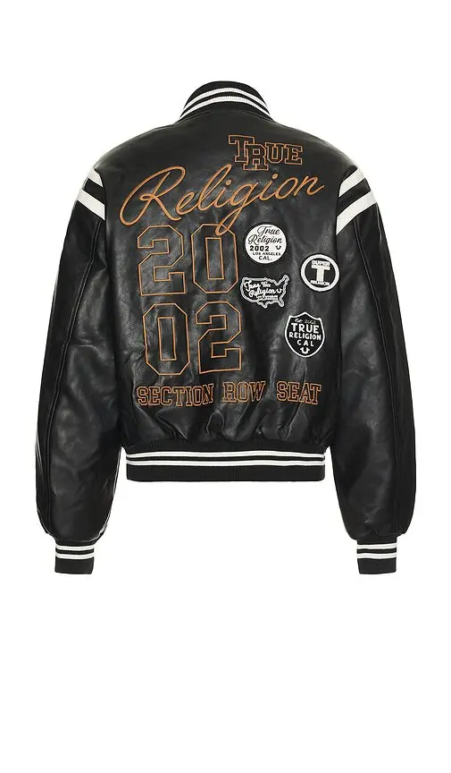 True Religion Retro Varsity Jacket