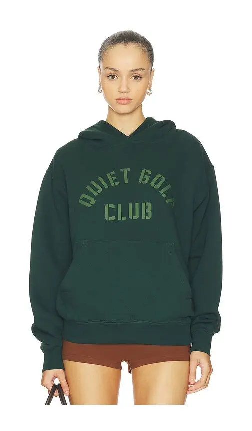 QUIET GOLF Stencil Hoodie