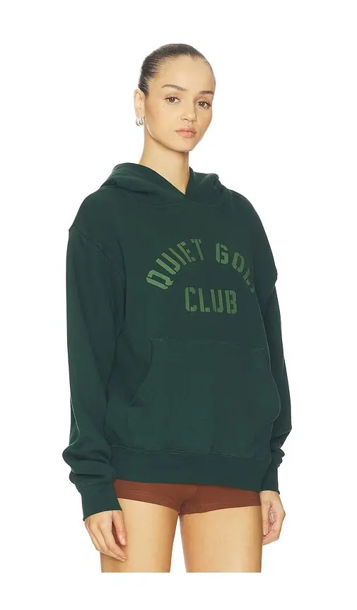 QUIET GOLF Stencil Hoodie