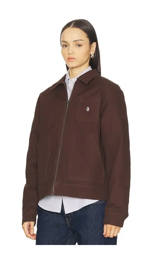 QUIET GOLF Maintenance Canvas Jacket