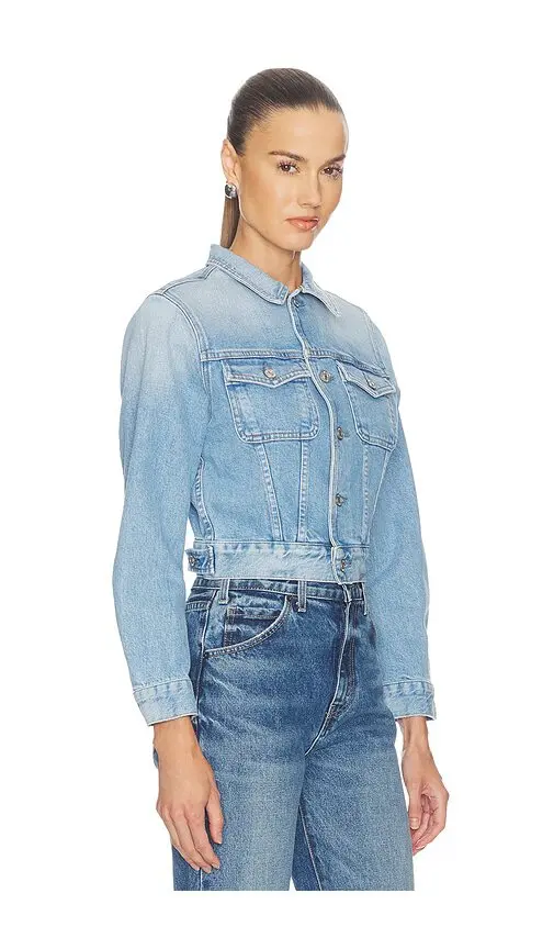 Citizens Of Humanity Shrunken Denim Jacket - Sparrow