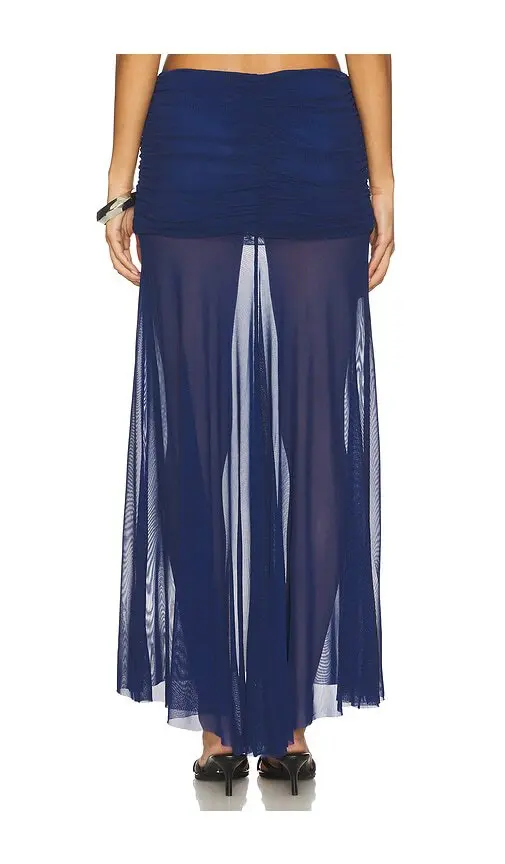 Amanda Uprichard Leo Skirt - Navy