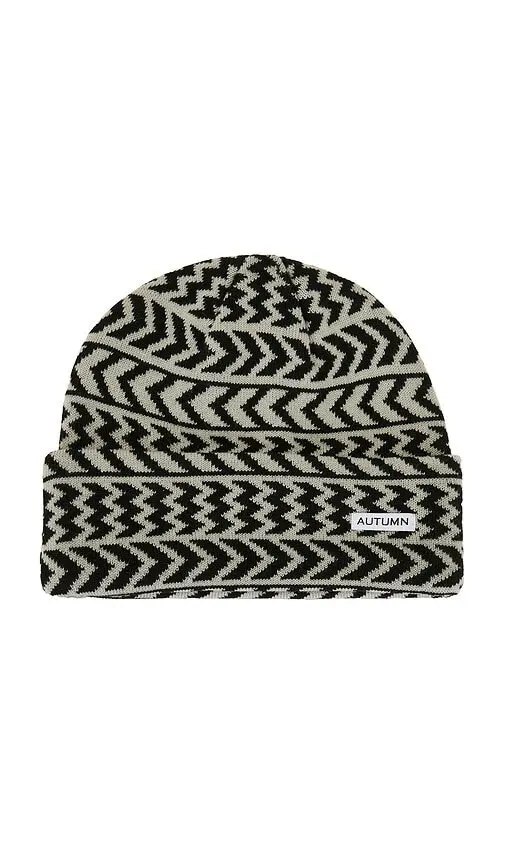 AUTUMN HEADWEAR Chevron Beanie - Iceburg