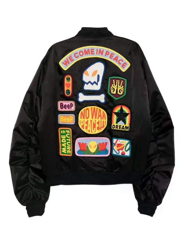 WALTER VAN BEIRENDONCK Beep Beep Bomber Jacket