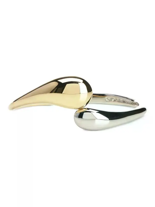 Federica Tosi Two-toned Teardrop Necklace - Gold