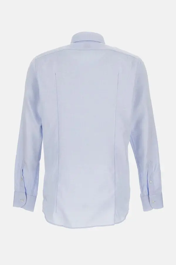 BAGUTTA Camicia Brando Classica - Azzurro