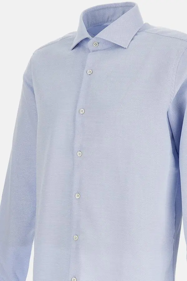 BAGUTTA Camicia Brando Classica - Azzurro