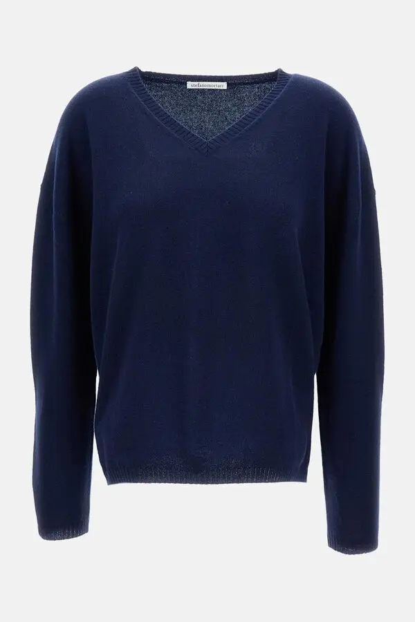 STEFANO MORTARI Pullover Scollo A V - Blu