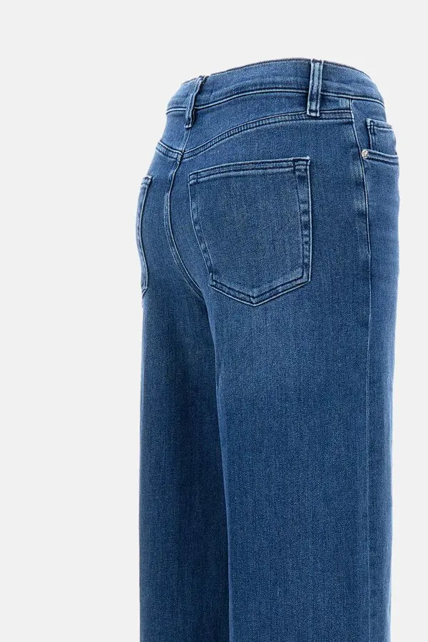 FRAME Le Slim Palazzo Jeans - Blue