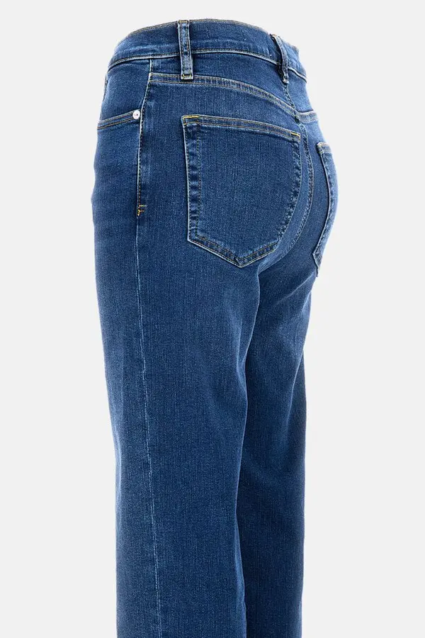 FRAME Le Sléek Straight Jeans - Blu