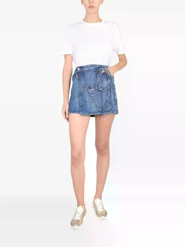 Dsquared2 Pocket Detail Mini Skirt