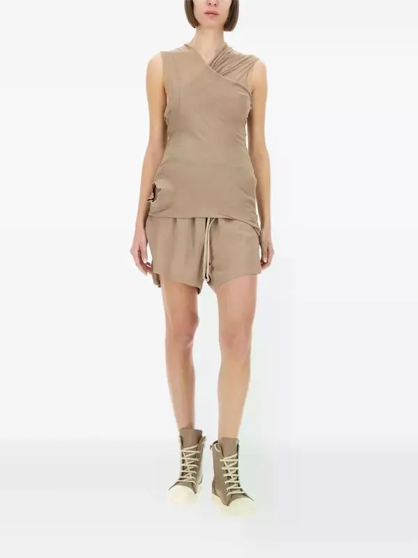Rick Owens Draped Sleeveless Top