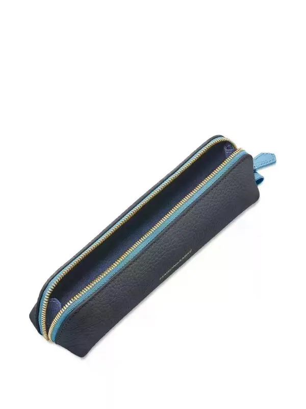 MAISON DE SABRE Leather Pencil Case - Blue
