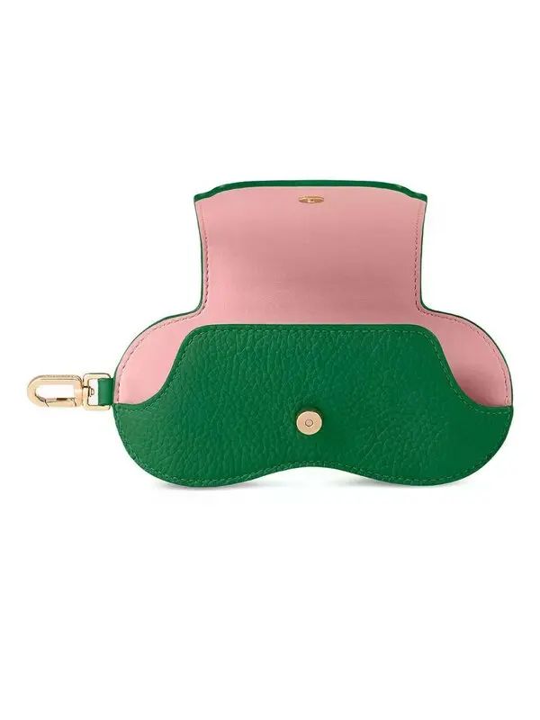 MAISON DE SABRE Leather Sunglasses Case - Green