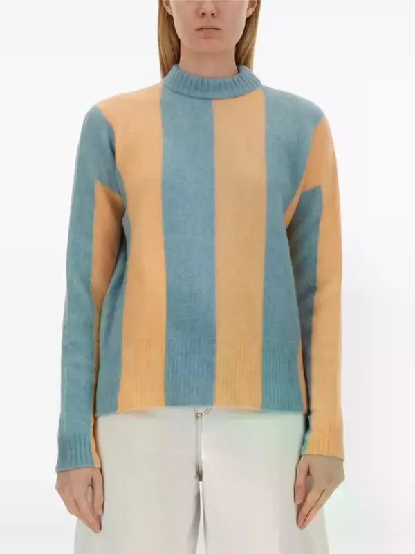 ALYSI Striped Knitwear - Blue