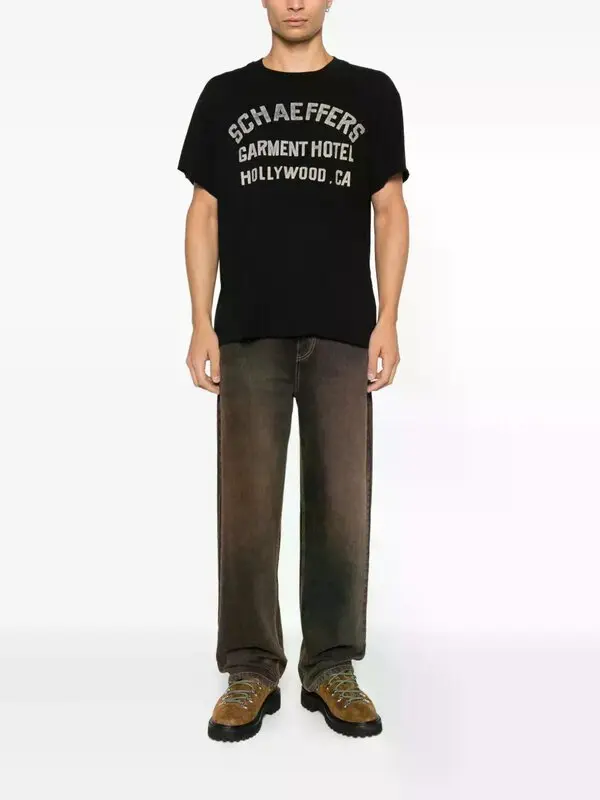 SCHAEFFER'S GARMENT HOTEL Logo T-shirt