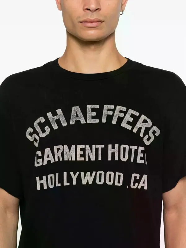 SCHAEFFER'S GARMENT HOTEL Logo T-shirt