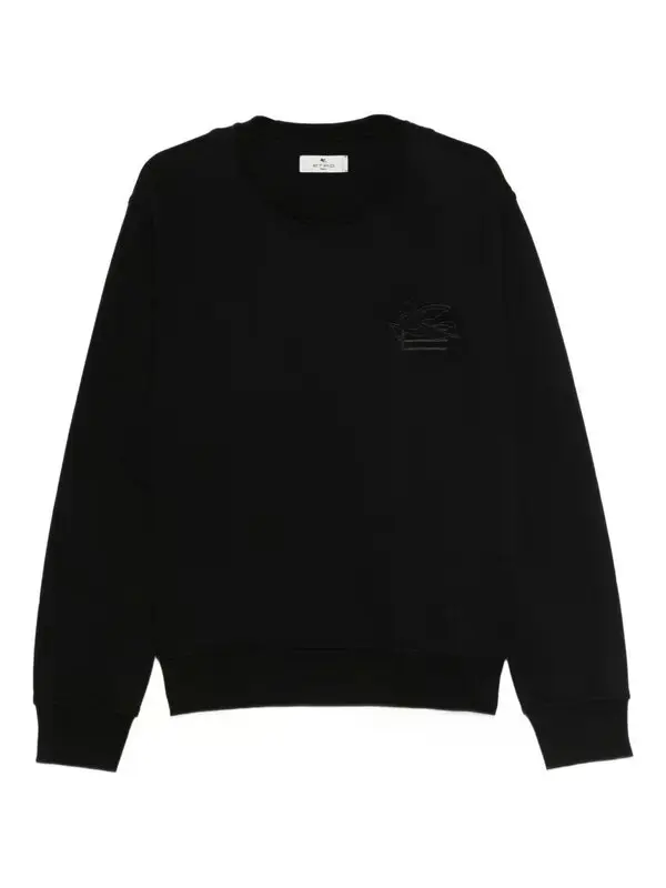 Etro Embroidered Crew Neck Sweatshirt